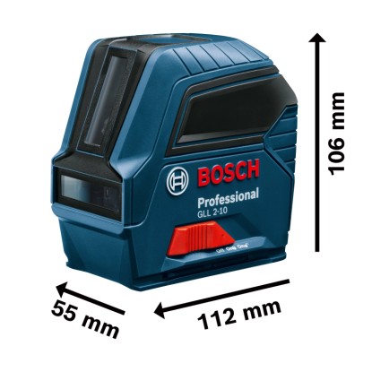 Bosch Professional Linijski laser GLL 2-10 | OBI.si