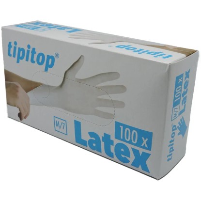 Tipitop Rokavice iz lateksa M 100 kos | OBI.si