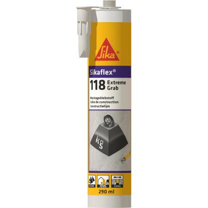 Sika Lepilo Sikaflex-118 Extreme Grab bela 290 ml | OBI.si