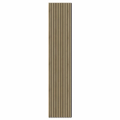 Denpanels Akustični panel Acu-Line temni hrast na melaminskem filcu 260 ...